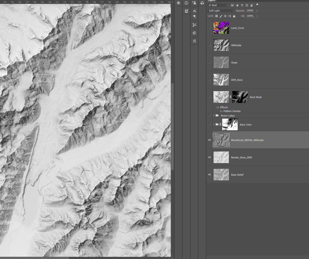 Vintage Shaded Relief in Photoshop Pt. 2: Naturalistic Coloring – CARL ...